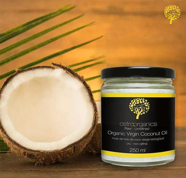 Cold Pressed Extra Virgin & Raw Coconut Oil | Ostro Organics